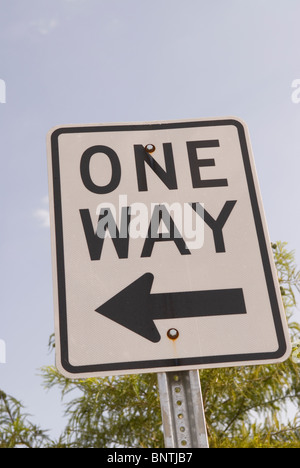 Street Sign the Direction Way to Allowed versus Prohibited Stock Photo ...