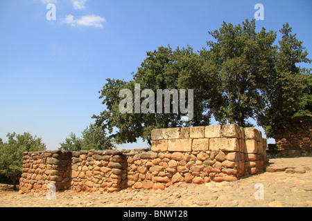 Israel, Upper Galilee, the Israelite Gate in Tel Dan Stock Photo - Alamy