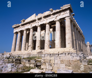 Athens - The Magnificant Parthenon which dates from 447 B.C Stock Photo ...