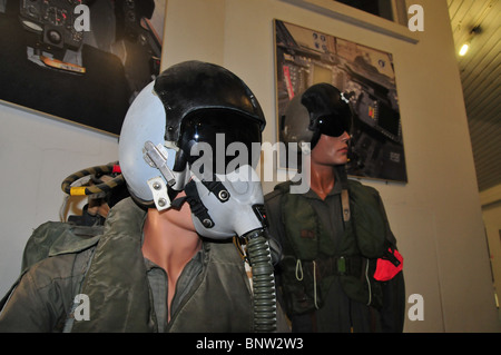 A model wearing an Israeli Air Force pilot's flight suit Stock Photo ...