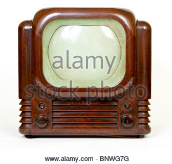 Bush TV22 from 1950, classic, Bakelite TV, on sale as auction lot Stock ...