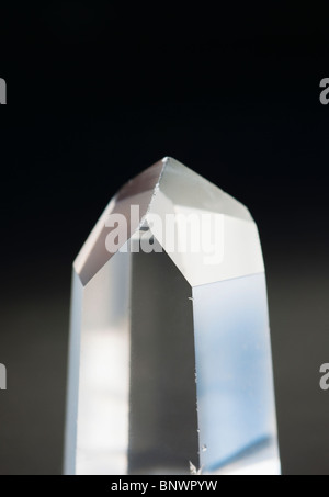 A pure quartz crystal Stock Photo - Alamy