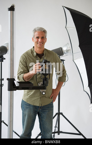 A professional photographer Stock Photo - Alamy