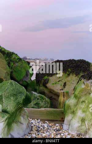 Sunset on Beach, Bognor Regis, West Sussex, England Stock Photo - Alamy