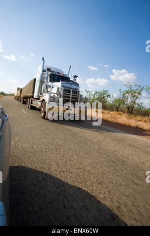 Roadtrain, outback Australia Stock Photo - Alamy