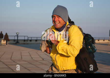 The Sherman Adams building on the summit of Mount Washington in the ...