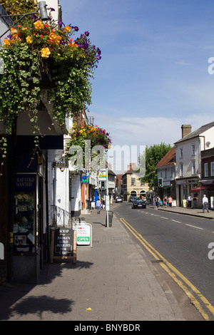 ware town centre hertfordshire england uk gb Stock Photo - Alamy