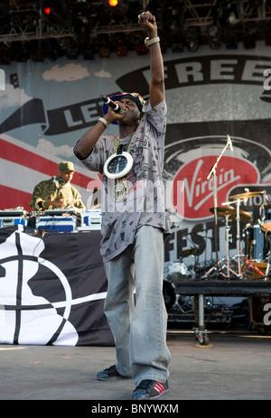 Flavor Flav and Public Enemy perform live at the O2 ABC Glasgow ...