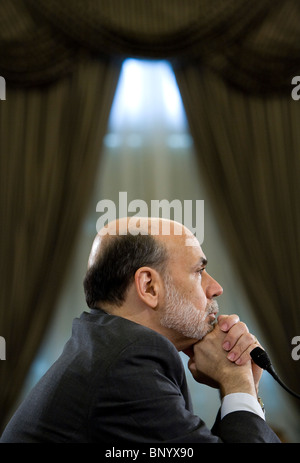 Federal Reserve Chairman Benjamin Bernanke Stock Photo - Alamy