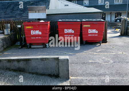 Biffa waste bins Stock Photo: 24809914 - Alamy