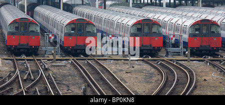 Northfields Underground Train Depot, Northfields, London Borough of ...