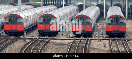 Northfields Underground Train Depot, Northfields, London Borough of ...