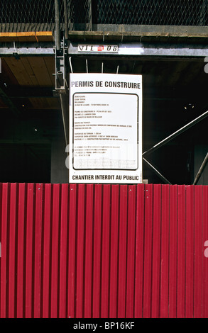 France, Paris region, Villejuif, building site of LCL bank headquarters ...