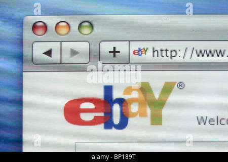 Ebay website on a computer screen eBay is an american multinational ...