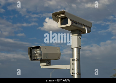 Redflex speed cameras at an intersection in Arizona, USA Stock Photo ...