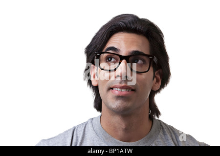 Young asian man getting an idea hand gesture Stock Photo - Alamy