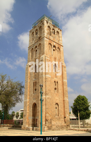 The White Tower in Ramla, Israel, photographed in 1913, is an important ...