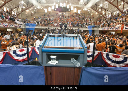 Empty podium on stage in theater Stock Photo - Alamy