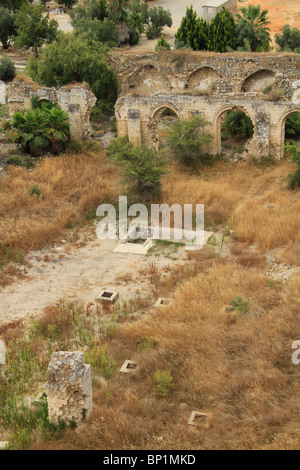 Israel, Shephelah, remains of the White Mosque of Ramla, destroyed by ...