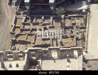 899. CAPERNAUM - ARCHEOLOGICAL REMAINS OF PETER'S HOUSE Stock Photo - Alamy