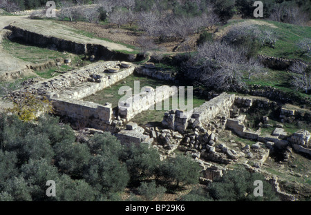 3112. SAMARIA (SHOMRON) - REMAINS OF KING AHAB'S PALACE DATING FROM C ...