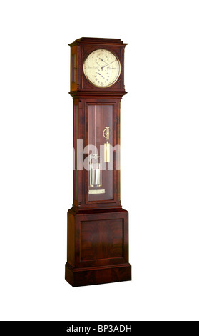 English Longcase clock Stock Photo - Alamy