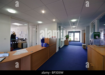 Roman Way Primary School Andover level access to entrance Stock Photo ...