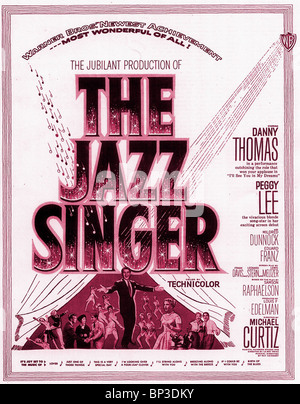 JAZZ SINGER 1952 Warner film with Danny Thomas and Peggy Lee hugging ...