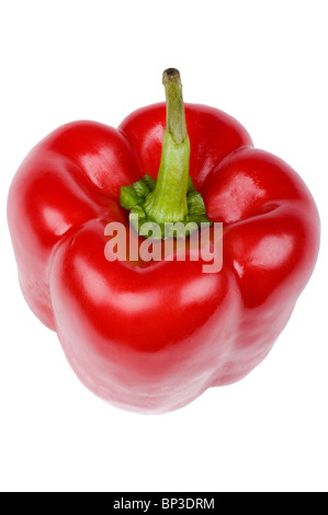 object on white - food pepper close up Stock Photo - Alamy