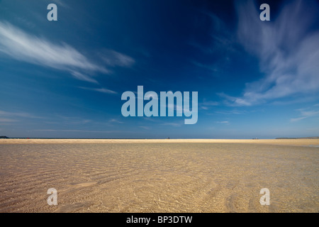 The beautiful beach at Hayle bluff in Cornwall UK Stock Photo - Alamy
