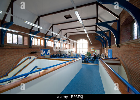 Peter Symonds College library Stock Photo - Alamy