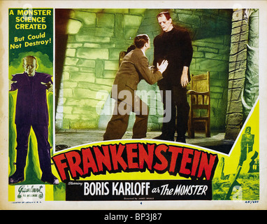 BORIS KARLOFF POSTER FRANKENSTEIN (1931 Stock Photo - Alamy