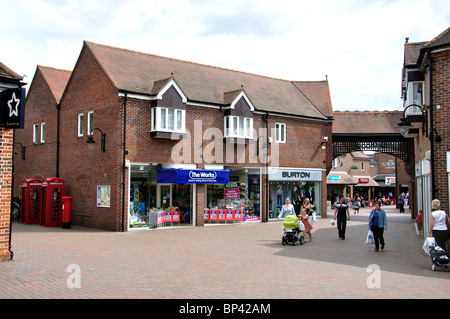 The Grove Centre Shopping mall, Witham, Essex, England, United Kingdom ...