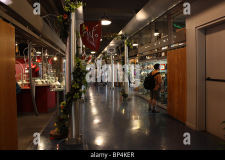 Inside Bonsecours Market hallway shops tourist Stock Photo - Alamy