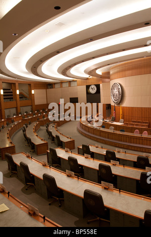 House of Representatives chambers of the New Mexico state capitol ...