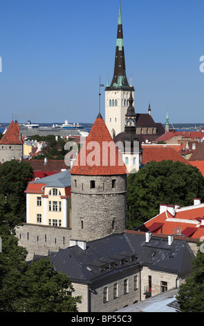 Estonia, Tallinn Skyline Stock Photo - Alamy