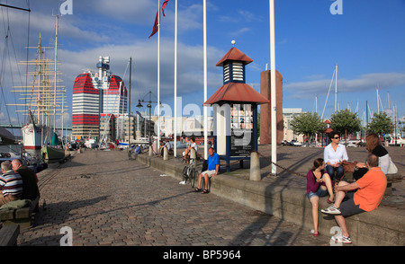 Sweden, Göteborg, Gothenburg, harbour, Utkiken building Stock Photo - Alamy