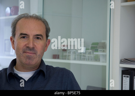Portrait of British Designer Sam Hecht at his London Studio ...