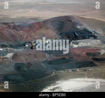 Mining from above. Aerial view of opencast mining Stock Photo - Alamy