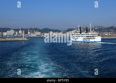 Sakurajima Ferry and Sakurajima Stock Photo - Alamy