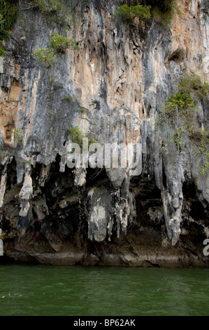 Bay thailand asia rock stone abstract texture south Stock Photo - Alamy