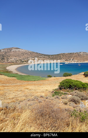 Kalantos beach, Naxos, Cyclades Islands, Greece Stock Photo - Alamy