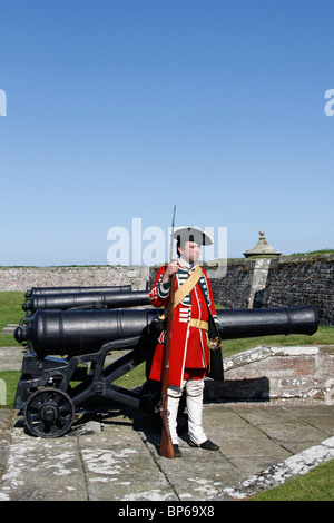 British infantry (Red Coats), 18th century Date: 18th century Stock ...