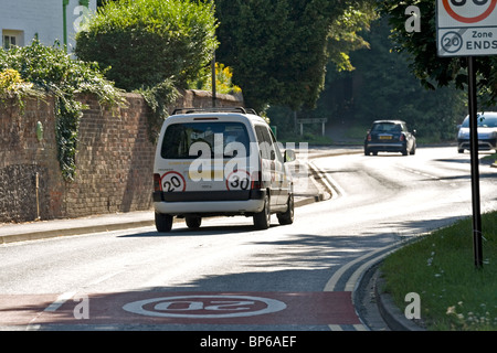 A speed camera partnership van in Pangbourne, England Stock Photo - Alamy