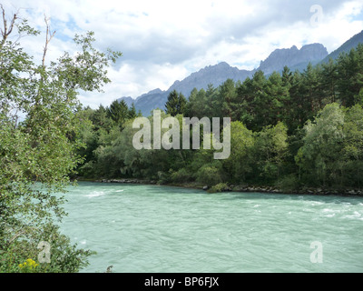 The Drava (Drau) River in Austria near Lienz Stock Photo - Alamy