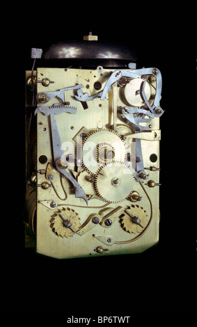 English fusee clock movement Stock Photo: 31169740 - Alamy
