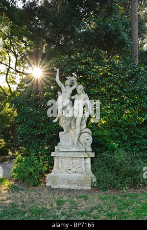 Statue at the Huntington library and Botanical Gardens Stock Photo - Alamy