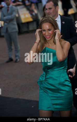 Leona Lewis attends the Red Carpet at the Grand Prix during Formula 1 ...
