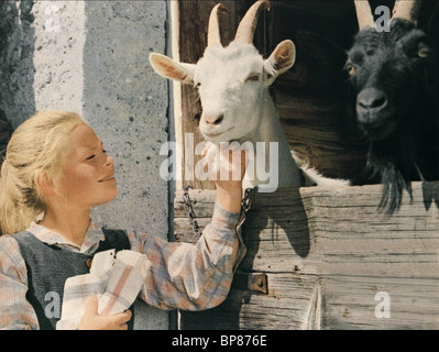 Heidi with Goat Stock Photo: 184288407 - Alamy