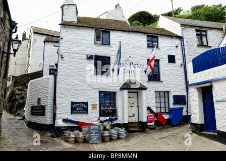 The Blue Peter Inn, Pub, Polperro, Cornwall, England, United Kingdom ...